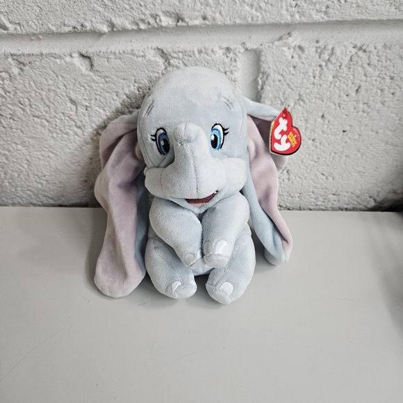 Disney | Toys | Ty Sparkle Disney Dumbo Plush | Poshmark